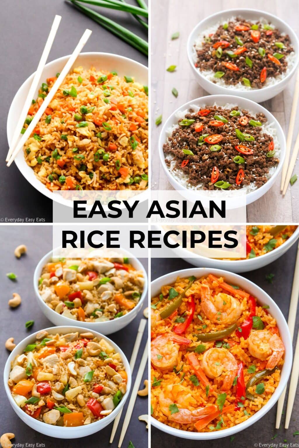 20 Asian Rice Recipes for Dinner (All Quick and Easy!) - Everyday Easy Eats